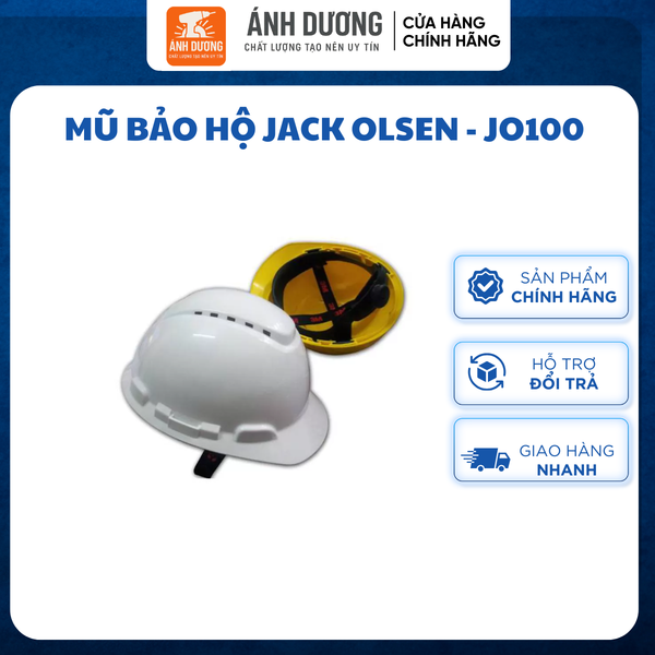Mũ Bảo Hộ Jack Olsen - JO100 – BẢO HỘ LAO ĐỘNG ÁNH DƯƠNG