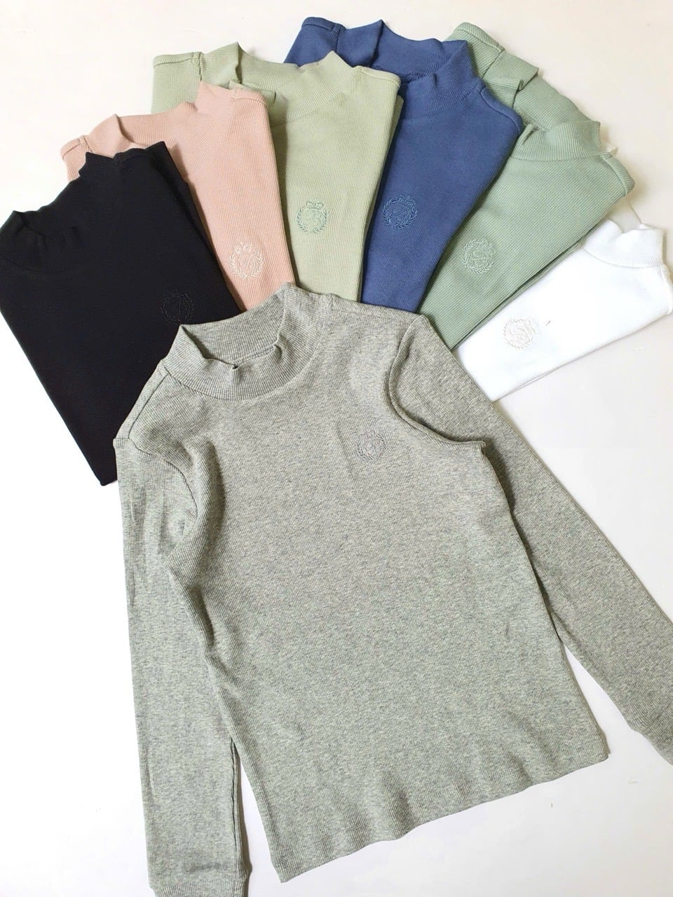 BM2511TS08 - Áo Beemon cổ 3p thun tăm giữ nhiệt nhiều màu cho bé size ...