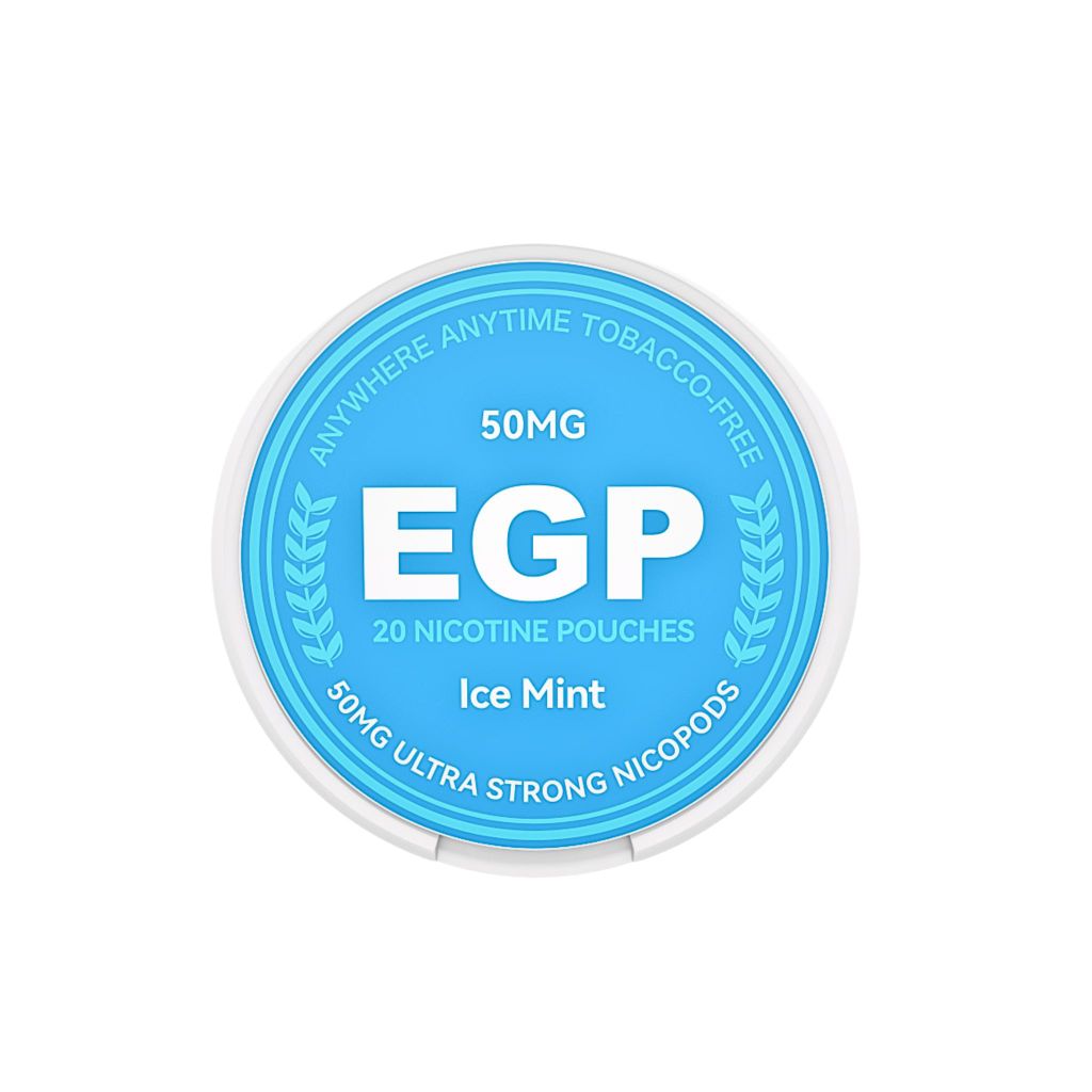 EGP Ice Mint Nicotine Pouches EU Version 50mg - Snus VietNam