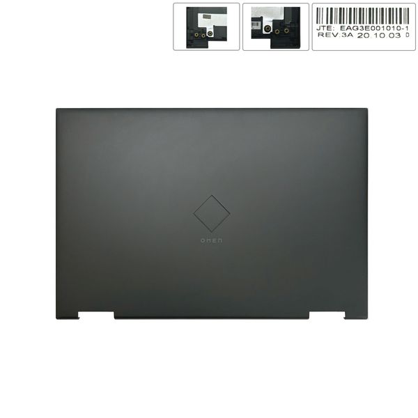 Vỏ A HP Omen 15 EK EAG3E001010 Đen Nhựa & 15 EN 15 EK0013DX (ORG ...