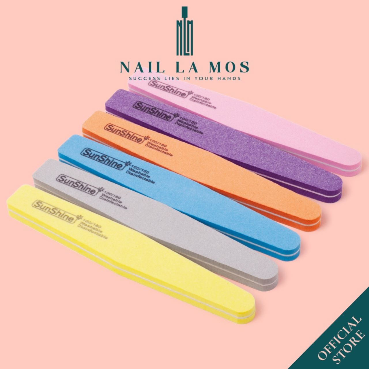Phao Dũa Mịn Sunshine (Buffer Lục Giác) – NAIL LA MOS