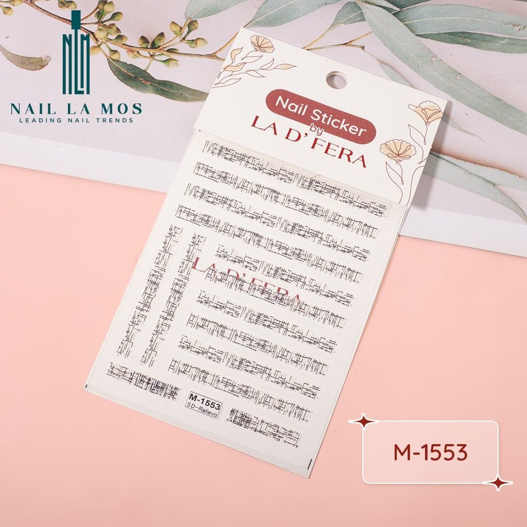 Sticker dán móng La D' Fera 4 – NAIL LA MOS
