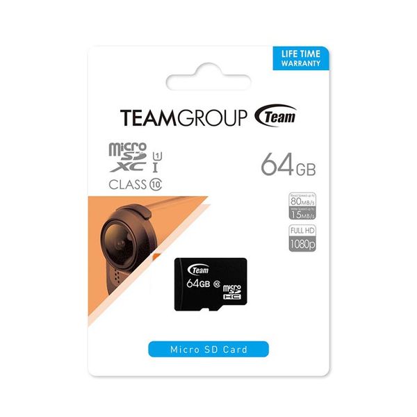 THẺ NHỚ MicroSD 64GB TEAMGROUP Chính Hãng – TIN HỌC ĐỨC ANH
