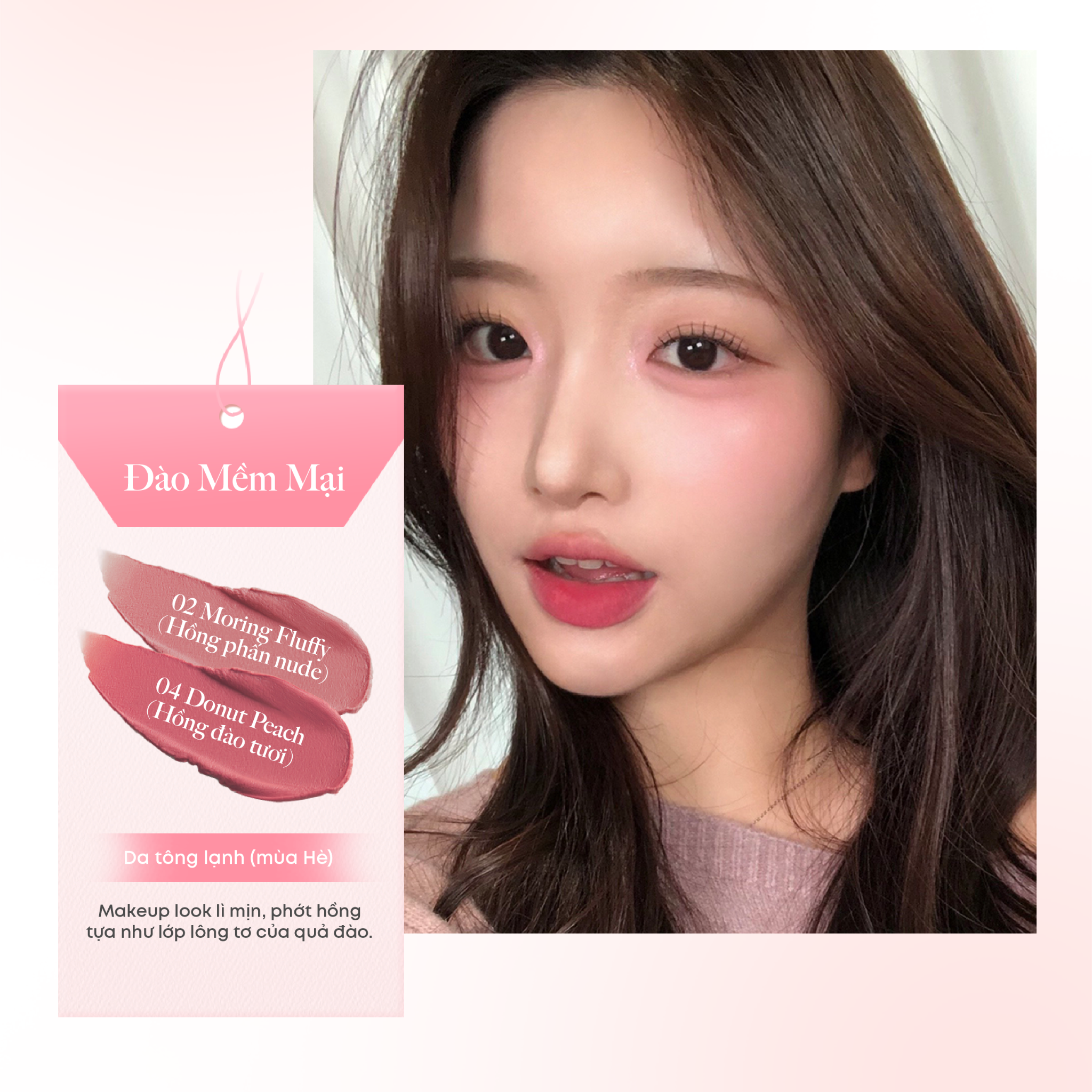 Son kem lì Milktouch lên màu chuẩn, mịn môi Spread Fit Blur Tint – SkinPop