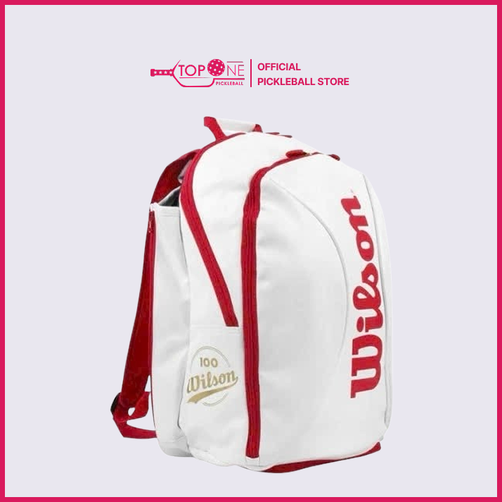Balo Wilson 100 Year Tour Trắng/Đỏ
