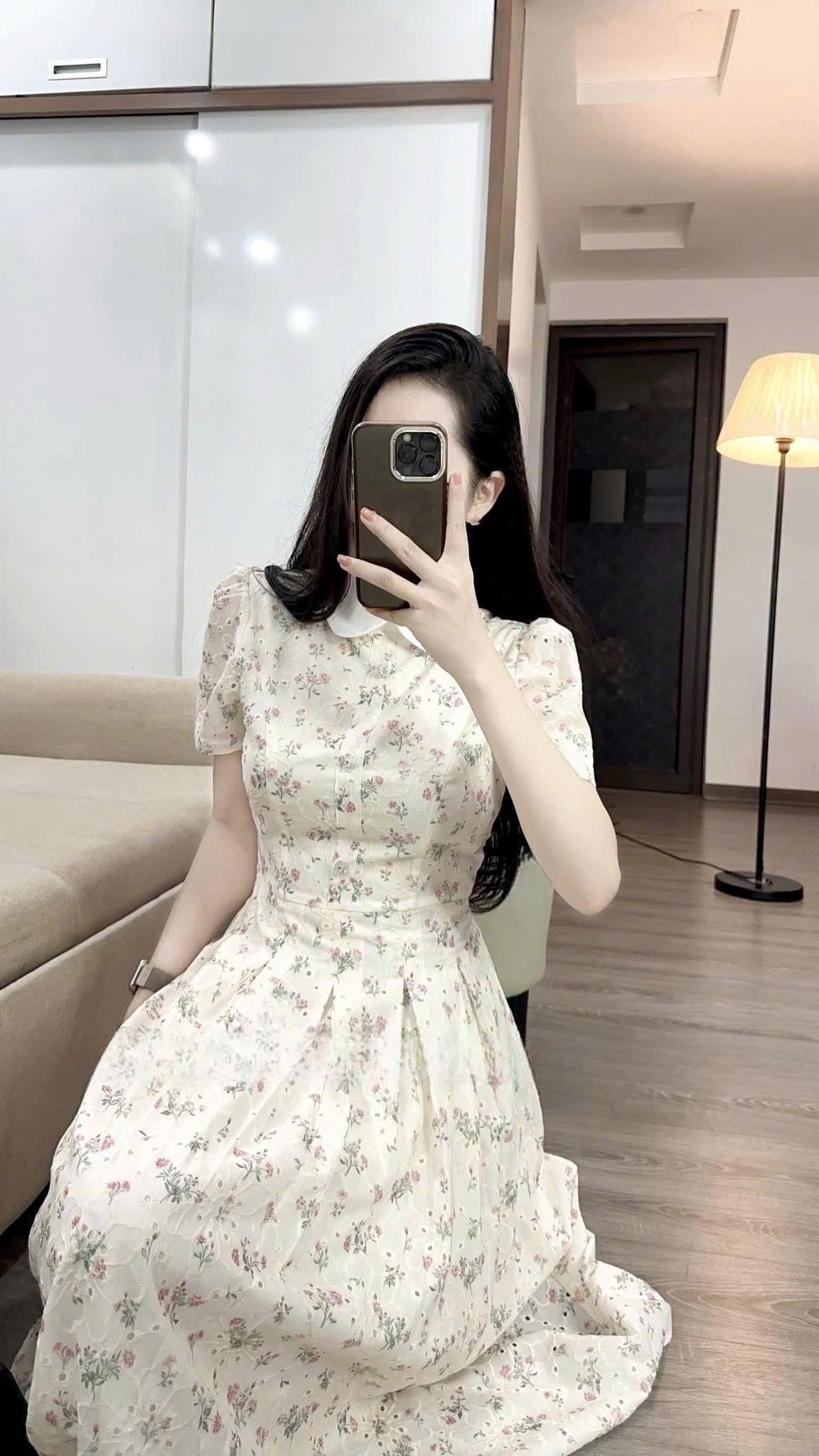 DX059-Đầm Vintage kiểu cổ sen – Xù Hằng Clothing Đà Nẵng - Công ty TNHH ...
