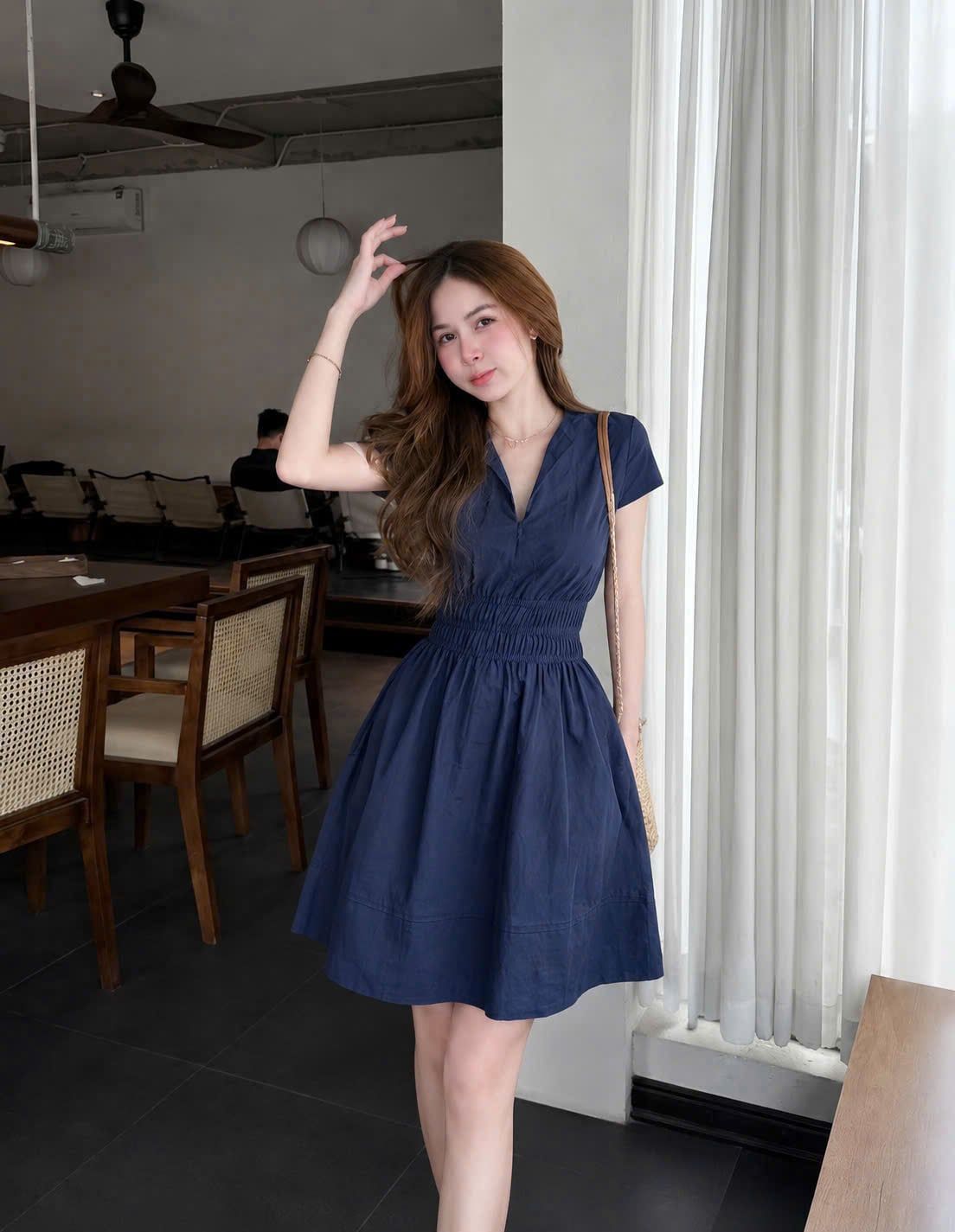 MX143-1 Váy tay ngắn màu than – Xù Hằng Clothing Đà Nẵng - Công ty TNHH ...