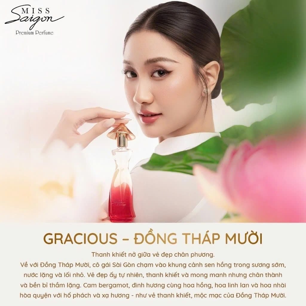 Nước hoa Miss Saigon Heritage Gracious, 50ml – SAIGON COSMETICS CORPORATION